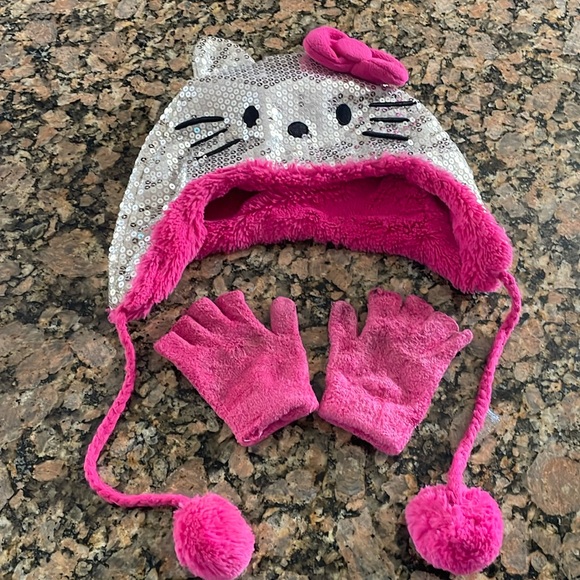 Hello Kitty | Accessories | Hello Kitty Kids Hat | Poshmark